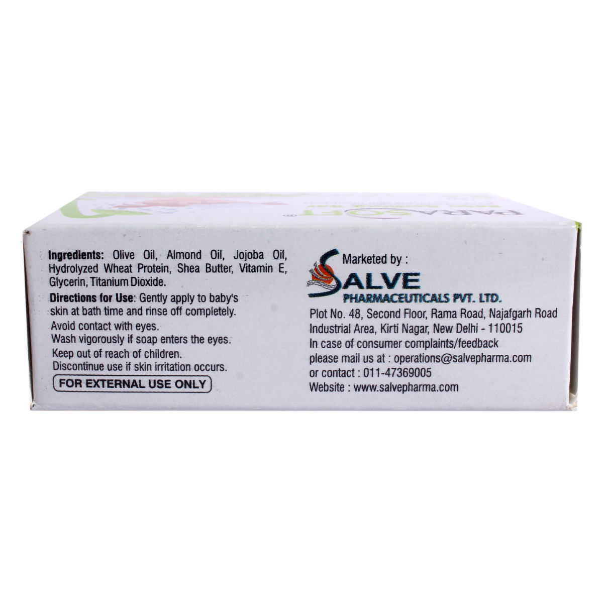 Parasoft Baby Bathing Bar, 75 gm Price, Uses, Side Effects, Composition ...