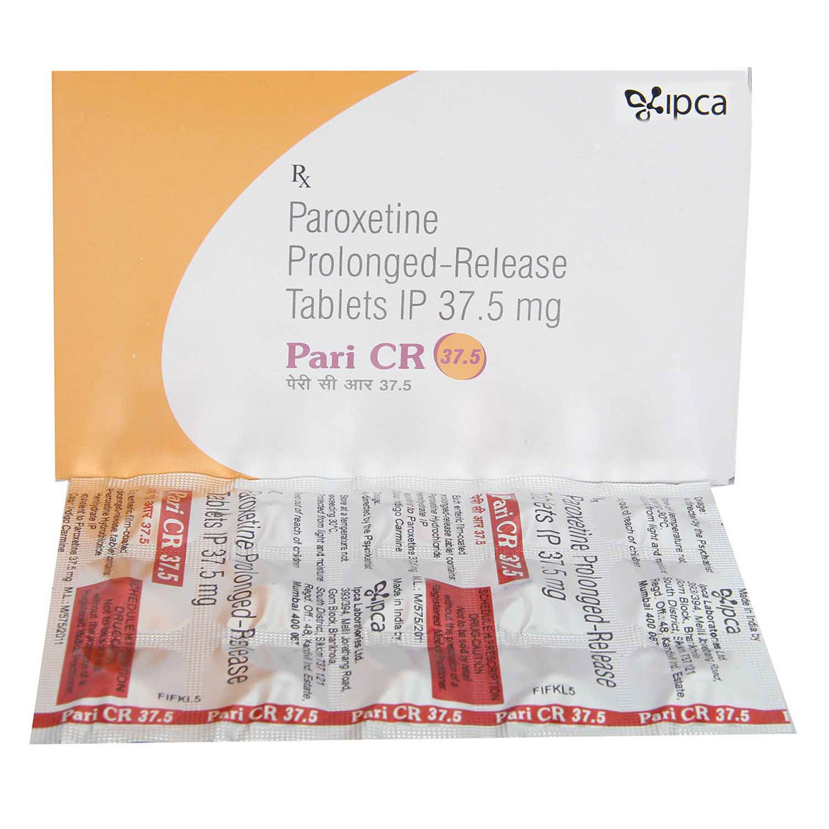 Pari CR 37.5 Tablet 15's Price, Uses, Side Effects, Composition ...