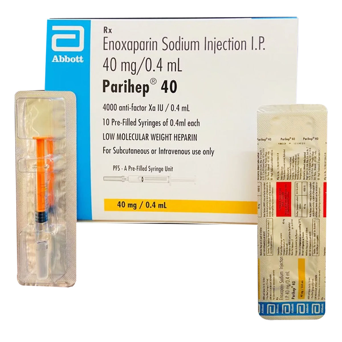 Parihep 40 mg Injection 0.4 ml Price, Uses, Side Effects, Composition ...