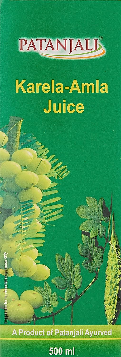 Patanjali Karela Amla Juice, 500 ml Price, Uses, Side Effects, Composition - Apollo Pharmacy