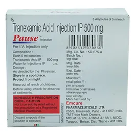 Pause Injection 5 ml | Uses, Side Effects, Price | Apollo Pharmacy