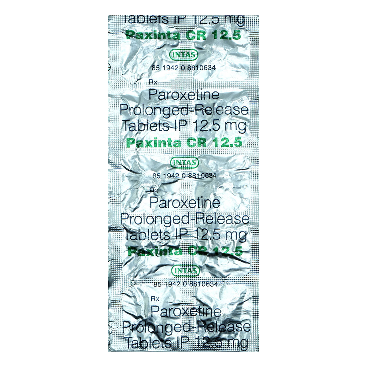 Paxinta CR 12.5 Tablet | Uses, Side Effects, Price | Apollo Pharmacy