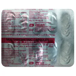 P B Forte Capsule | Uses, Side Effects, Price | Apollo Pharmacy