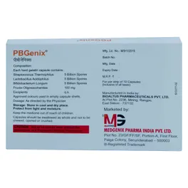 Pbgenix Capsule | Uses, Side Effects, Price | Apollo Pharmacy