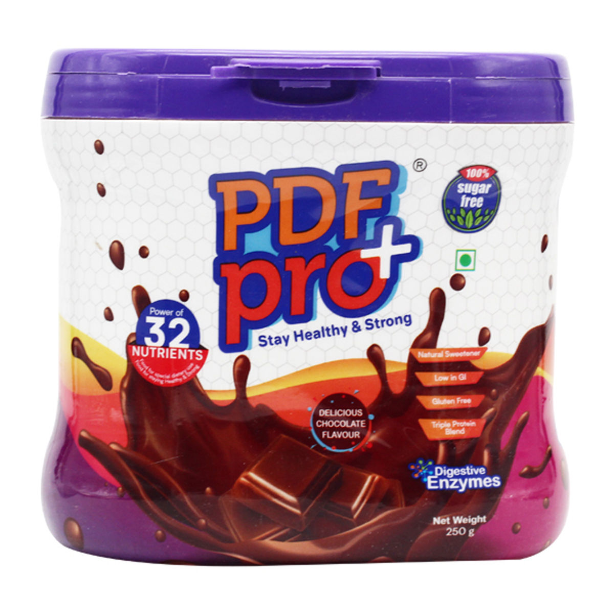 Pdf Pro+ Sugar Free Chocolate Powder | Uses, Side Effects, Price ...