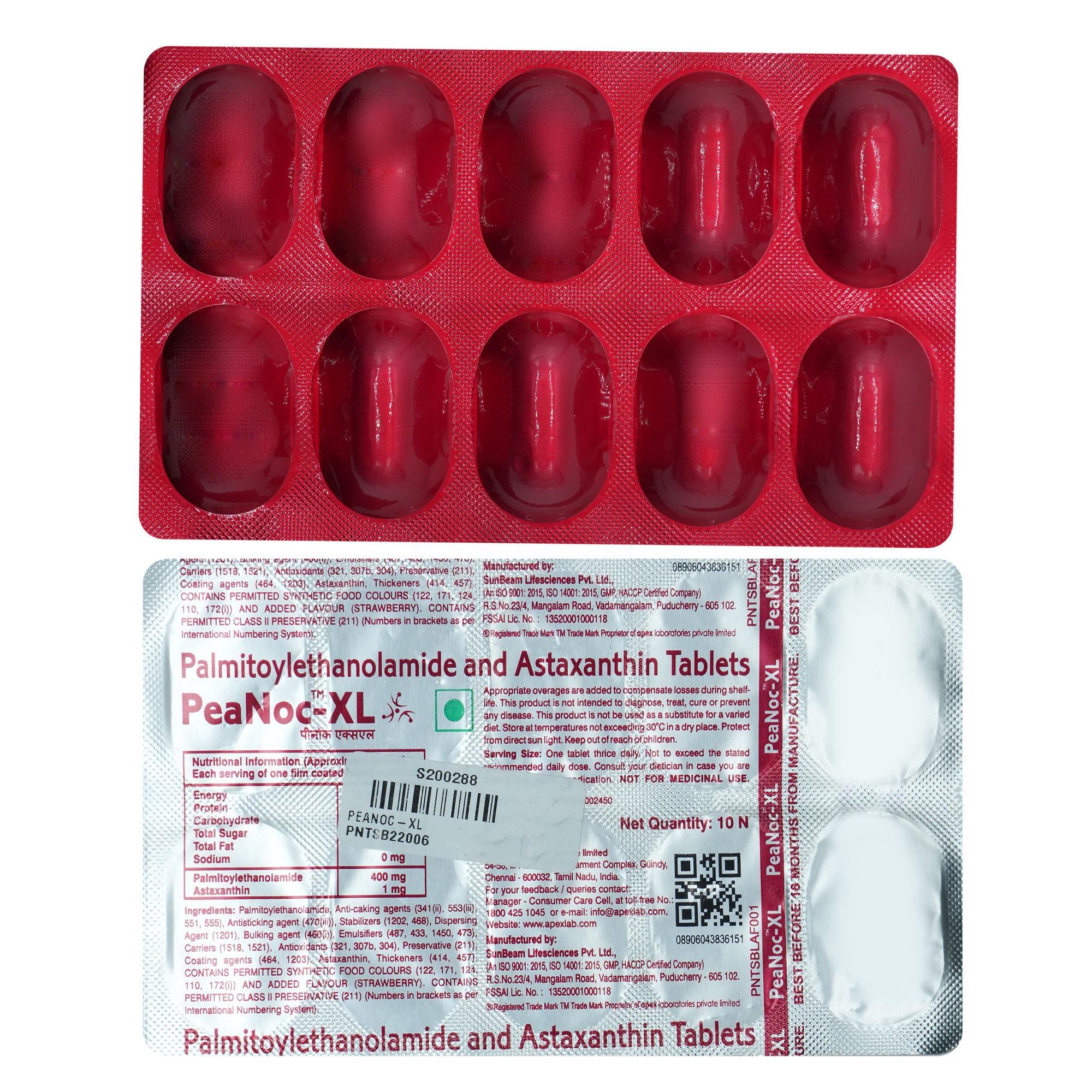PeaNoc-XL Tablet | Uses, Side Effects, Price | Apollo Pharmacy