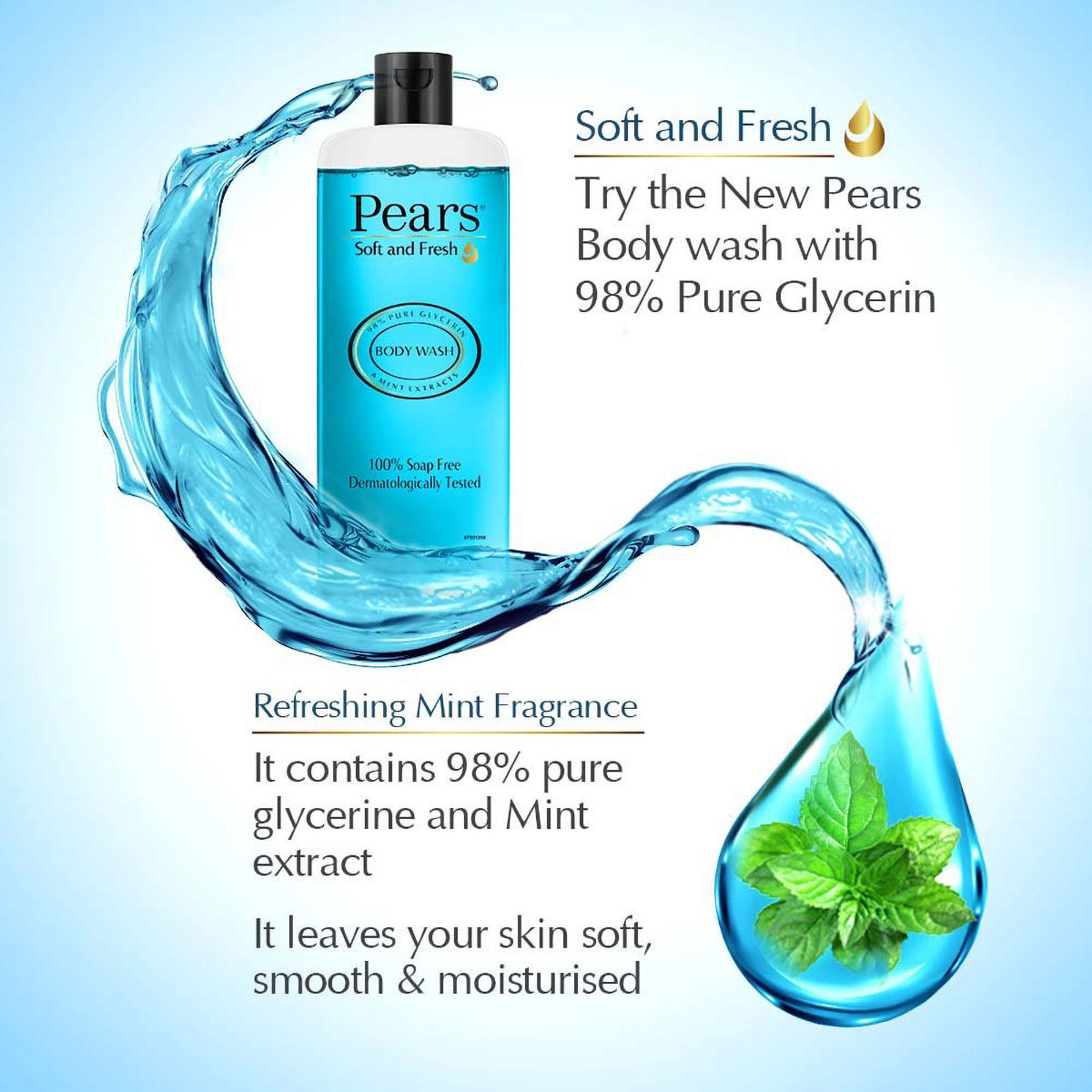 Pears Soft & Fresh Body Wash, 250 ml Price, Uses, Side Effects ...