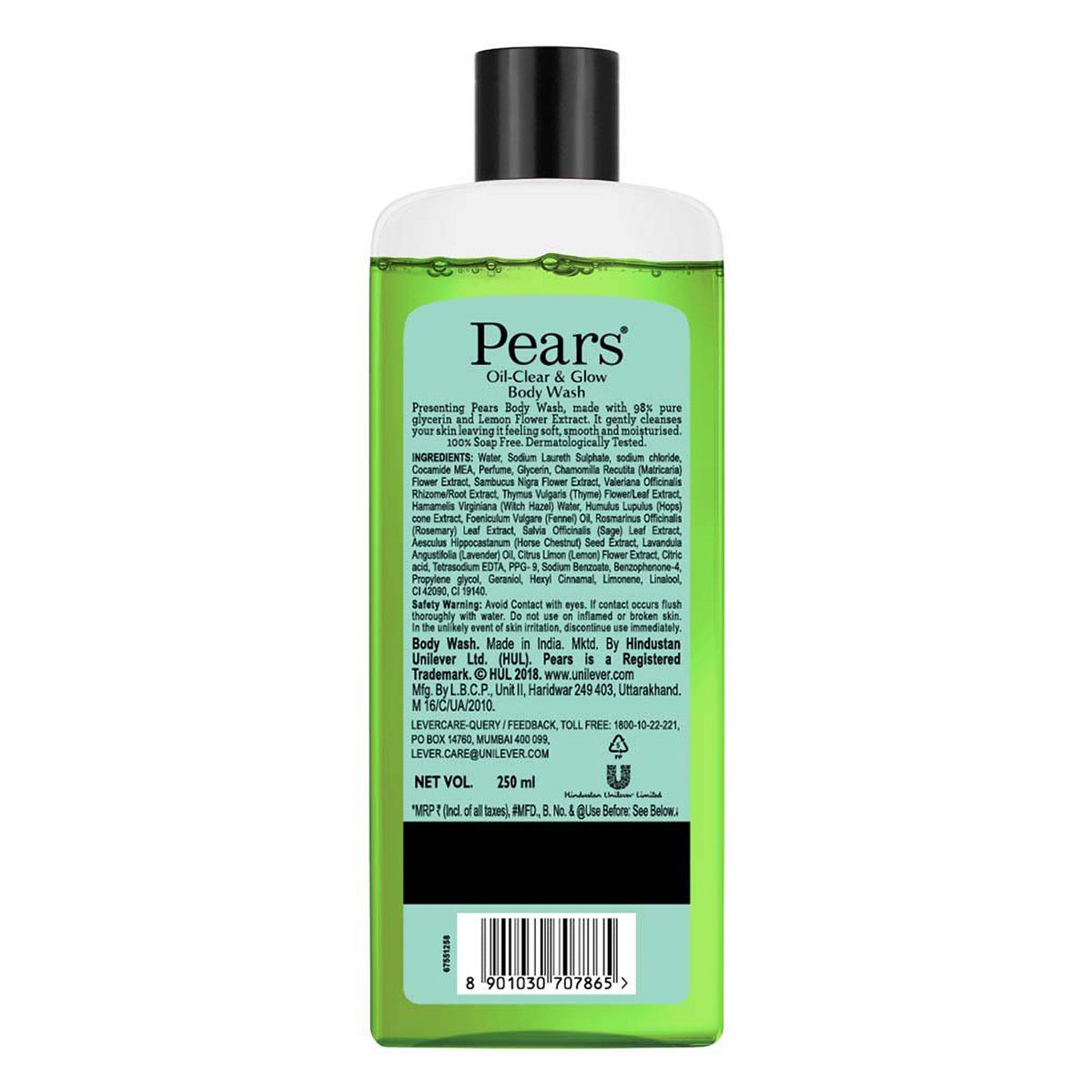 Pears Lemon Flower Extract Body Wash, 250 ml Price, Uses, Side Effects ...