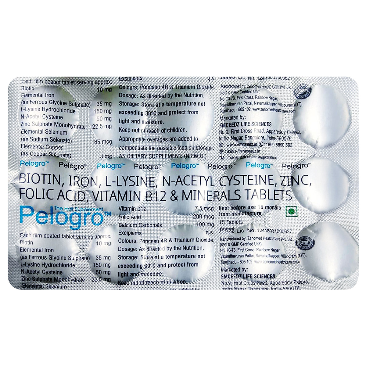 Pelogro Tablet 15's | Uses, Side Effects, Price | Apollo Pharmacy