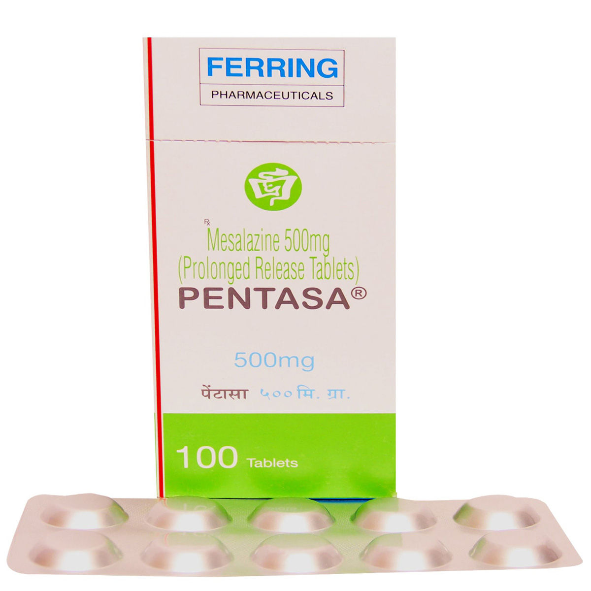 Pentasa 500 mg Tablet | Uses, Side Effects, Price | Apollo Pharmacy