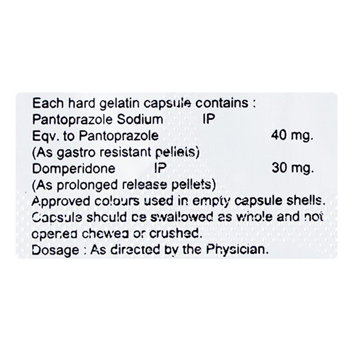 Pentastar DSR Capsule 10's Price, Uses, Side Effects, Composition ...