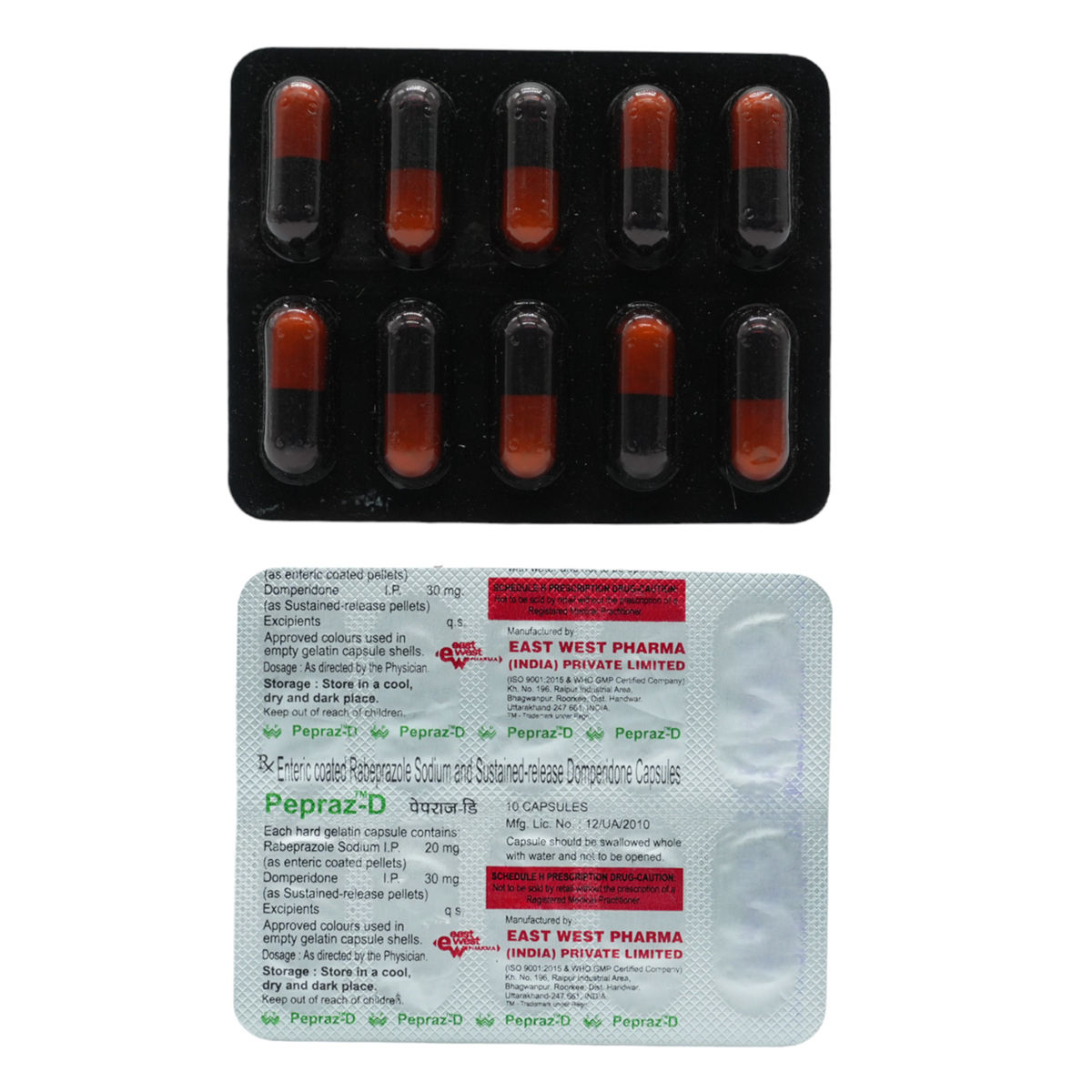 Pepraz D Capsule | Uses, Side Effects, Price | Apollo Pharmacy