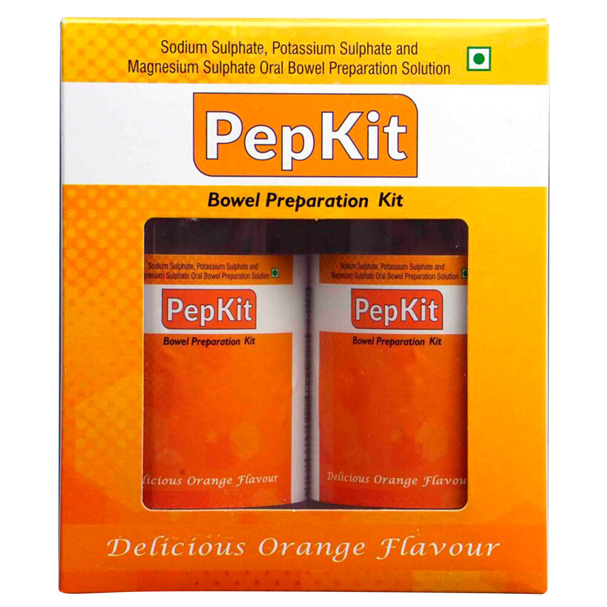 Pepkit Orange Bowel Preparation Kit 2 x 177 ml | Uses, Side Effects ...