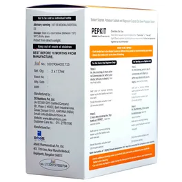 Buy Pepkit Orange Bowel Preparation Kit 2 x 177 ml | 19 Minutes ...