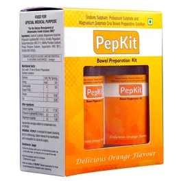 Pepkit Orange Bowel Preparation Kit 2 x 177 ml | Uses, Side Effects ...