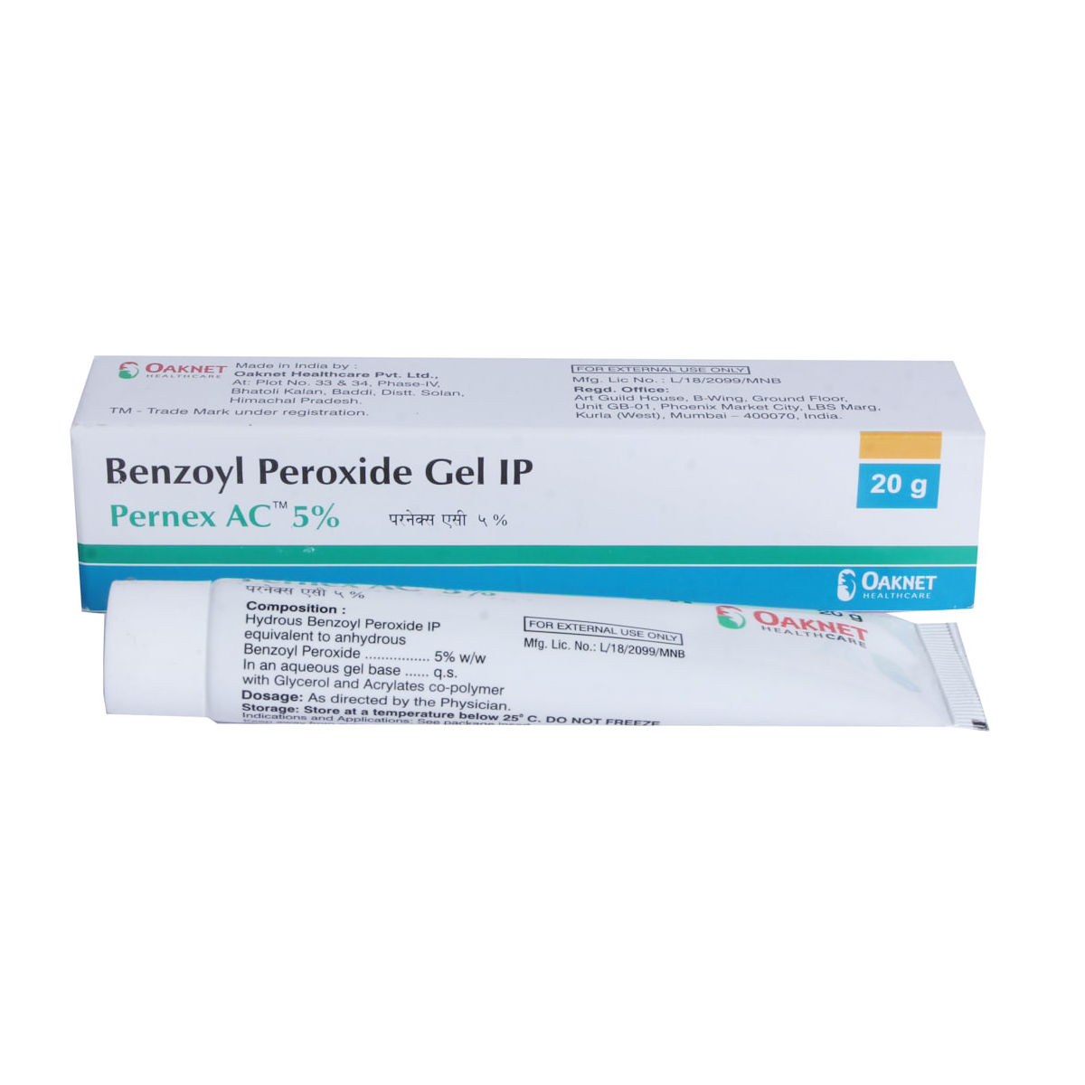 Pernex AC 5% Gel | Uses, Side Effects, Price | Apollo Pharmacy