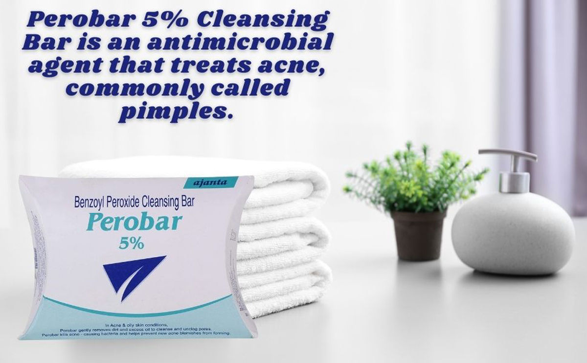 Buy Perobar 5% Soap, 75 gm | 19 Minutes Delivery | Apollo Pharmacy