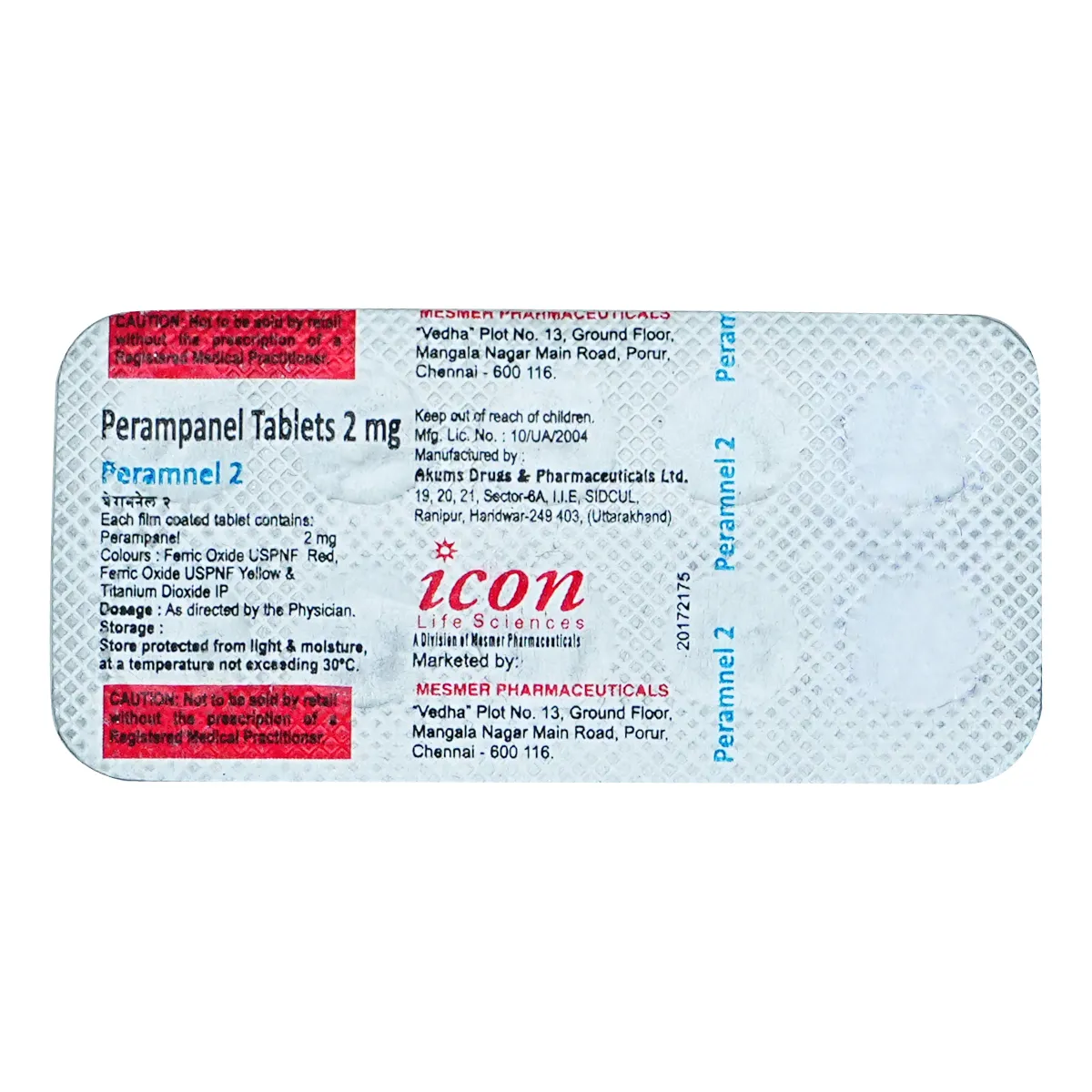 side effects perampanel