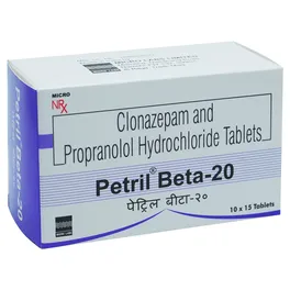Petril Beta-20 Tablet 15's | Uses, Side Effects, Price | Apollo Pharmacy