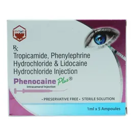 Phenocaine Plus Injection 1 ml | Uses, Side Effects, Price | Apollo ...