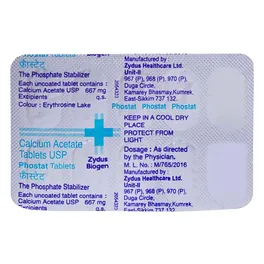 Phostat Tablet | Uses, Side Effects, Price | Apollo Pharmacy