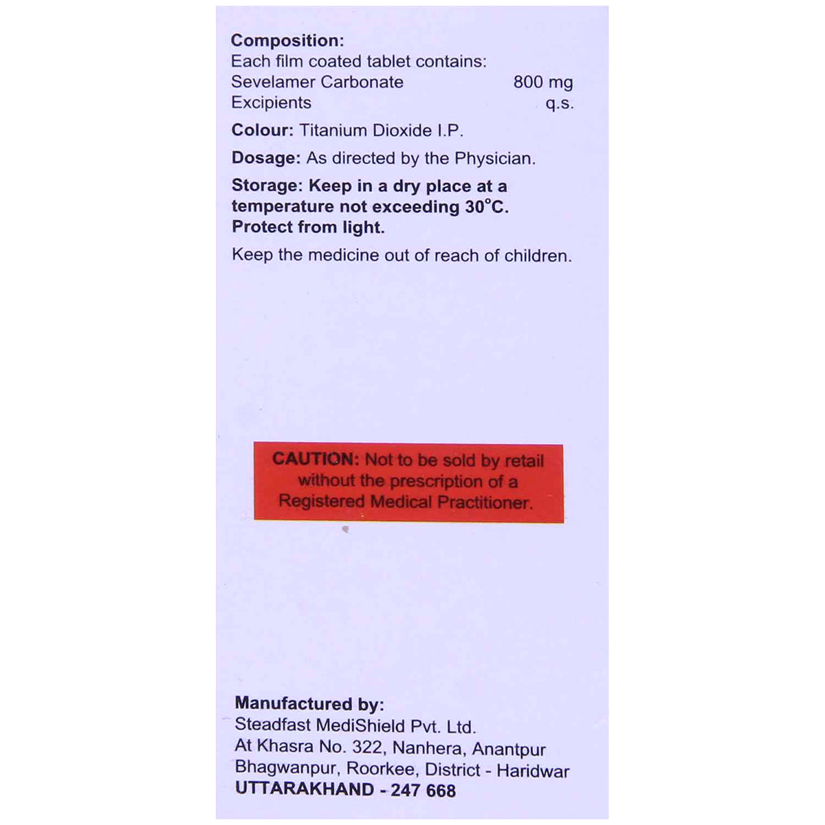 Phoscut 800 Tablet 10's Price, Uses, Side Effects, Composition - Apollo ...