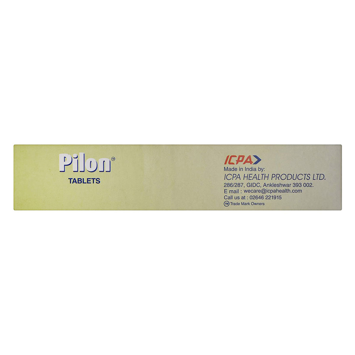 Buy Pilon, 10 Tablets | 19 Minutes Delivery | Apollo Pharmacy