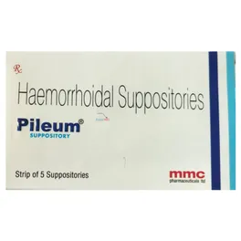 Pileum Suppository | Uses, Side Effects, Price | Apollo Pharmacy