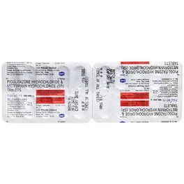 Pioz MF-15 Tablet | Uses, Side Effects, Price | Apollo Pharmacy
