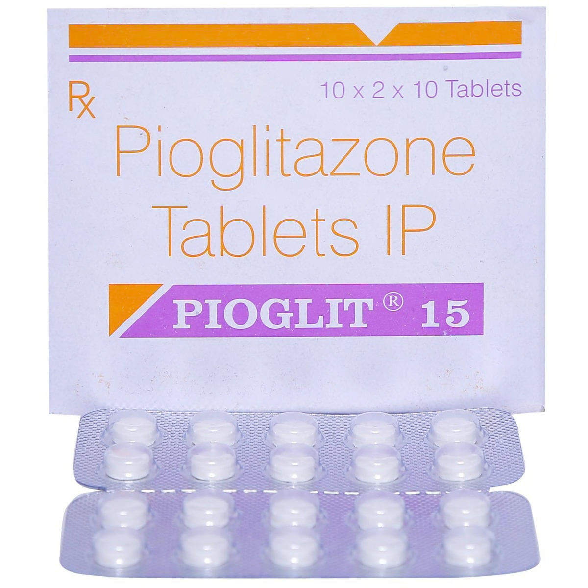 Pioglit 15 Tablet 10's Price, Uses, Side Effects, Composition - Apollo ...