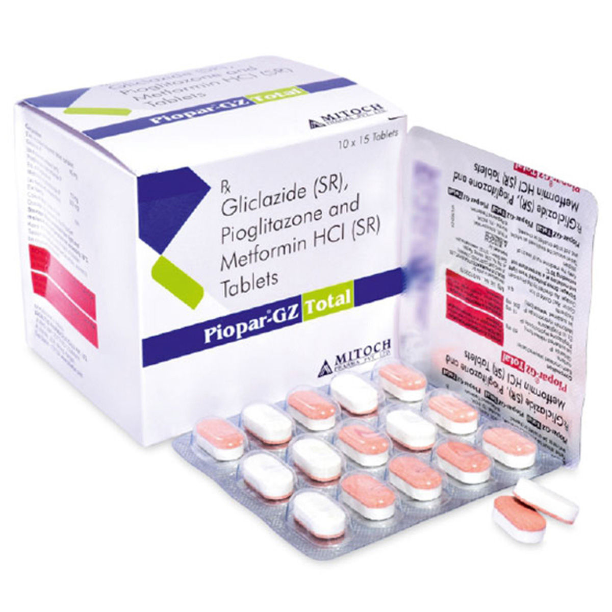 Piopar-GZ Total Tablet | Uses, Side Effects, Price | Apollo Pharmacy