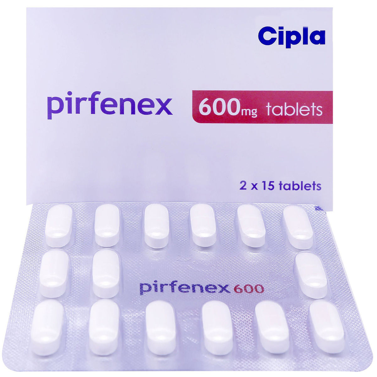 Pirfenex 600 mg Tablet 15's Price, Uses, Side Effects, Composition ...