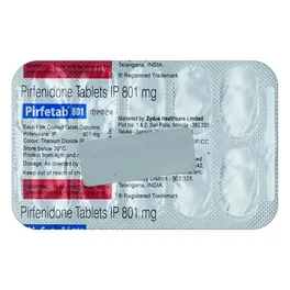 Pirfetab 801 Tablet | Uses, Side Effects, Price | Apollo Pharmacy
