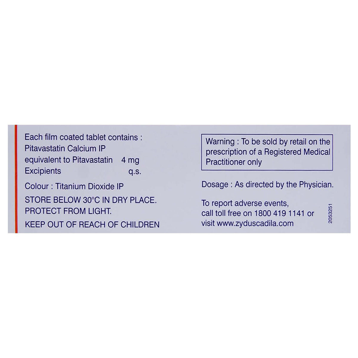 Pivasta 4 Tablet 10's Price, Uses, Side Effects, Composition - Apollo ...