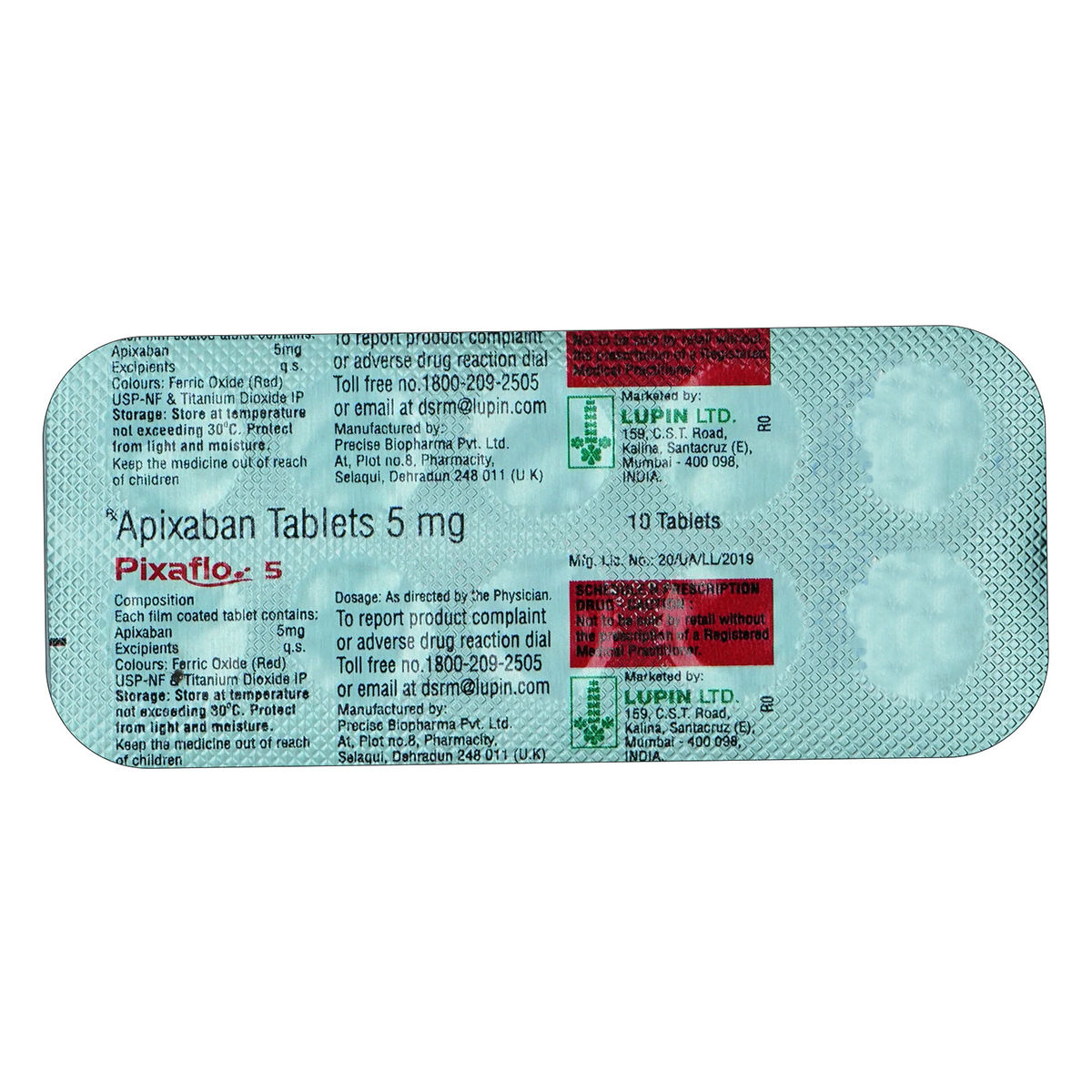 Apixator 5 mg Tablet 10's Price, Uses, Side Effects, Composition ...