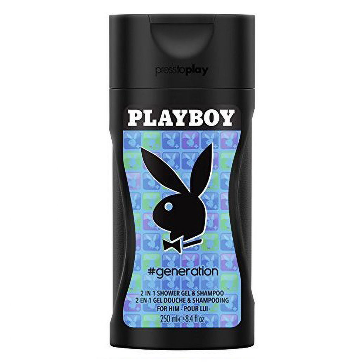 Buy Playboy Generation 2In1 Shower Gel & Shampoo, 250 ml | 19 Minutes ...