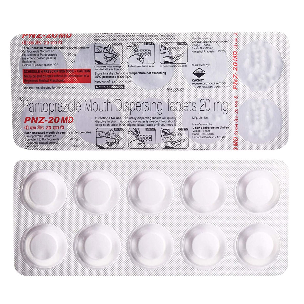 PNZ-20 MD Tablet | Uses, Side Effects, Price | Apollo Pharmacy