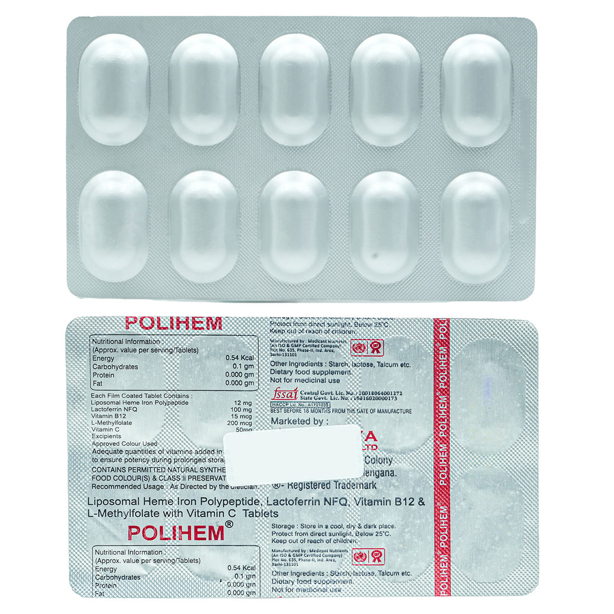 Polihem Tablet | Uses, Side Effects, Price | Apollo Pharmacy