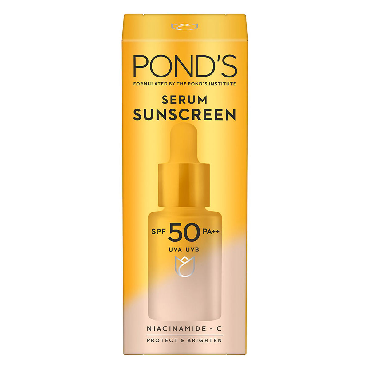 Buy Pond's Serum SPF 50 PA++ UVA Sunscreen Serum, 14 ml | 19 Minutes ...