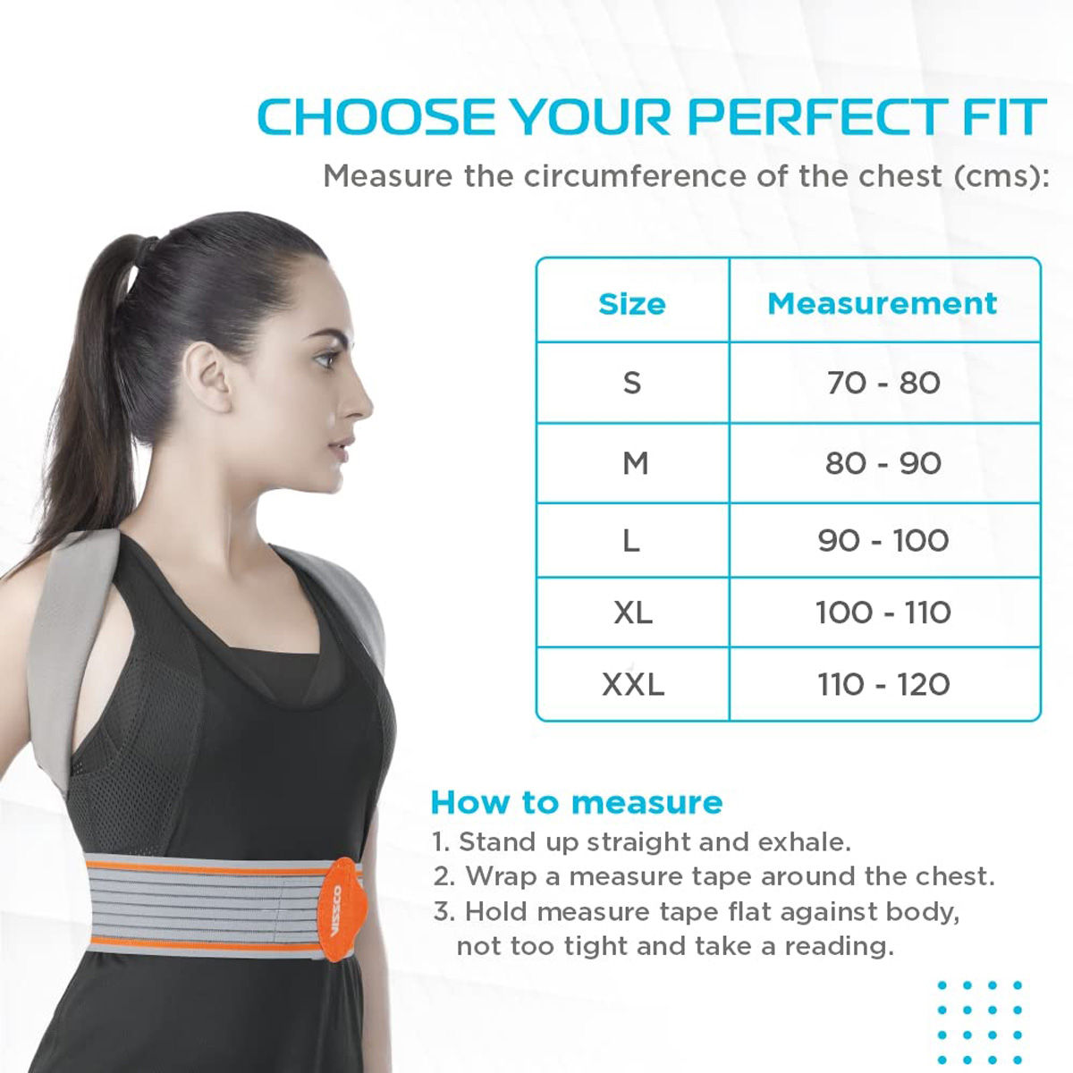 Vissco Posture Aid Xl-0807, 1 Count Price, Uses, Side Effects ...