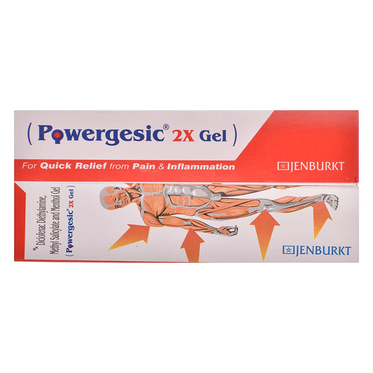 Powergesic 2X Gel 30 gm Price, Uses, Side Effects, Composition - Apollo Pharmacy