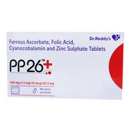 PP26 Plus Tablet | Uses, Side Effects, Price | Apollo Pharmacy
