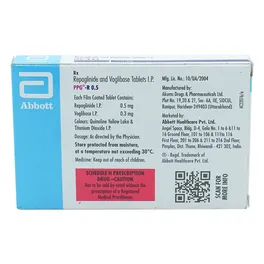 Ppg-R 0.5 Tablet | Uses, Side Effects, Price | Apollo Pharmacy