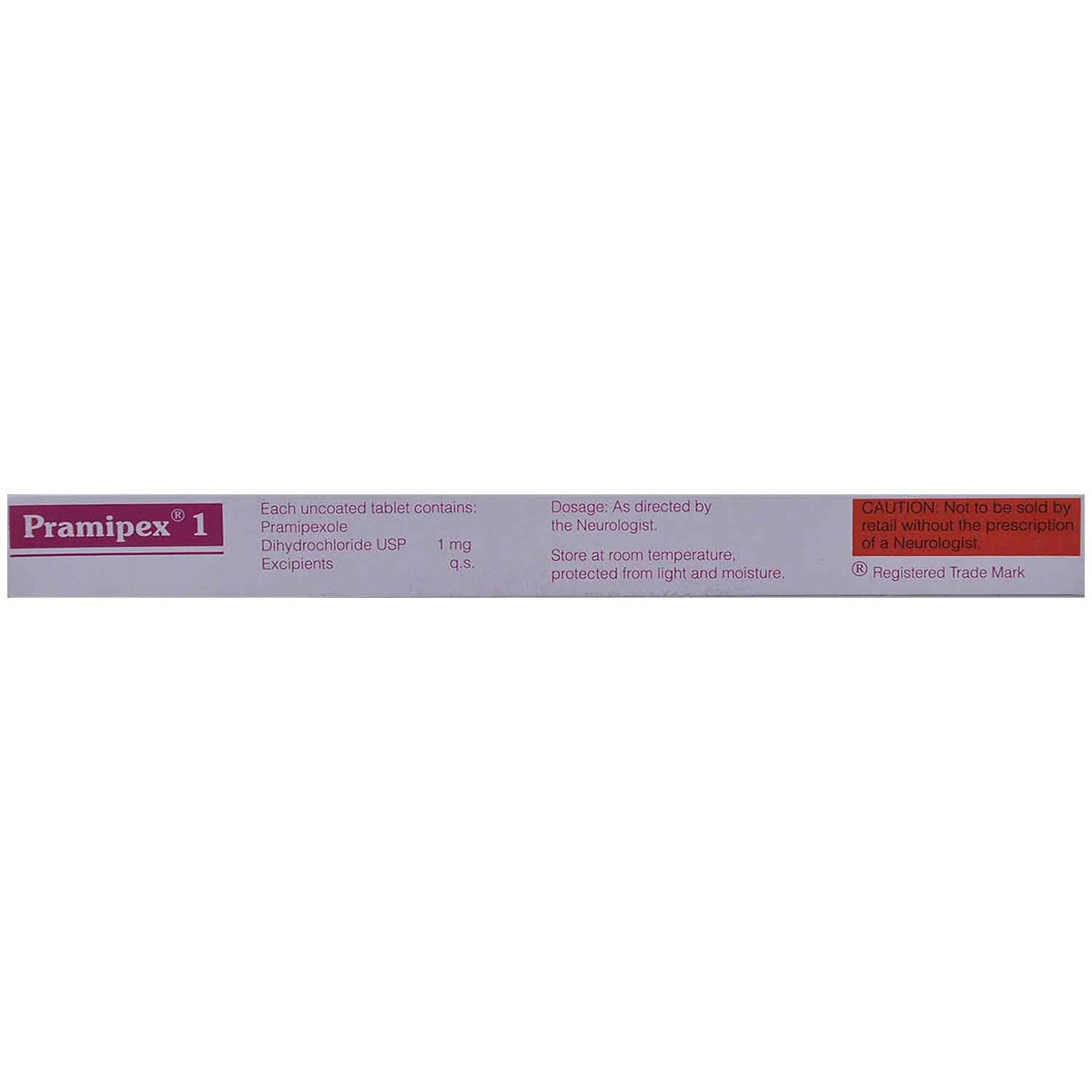 Pramipex 1 Tablet 10's Price, Uses, Side Effects, Composition - Apollo ...