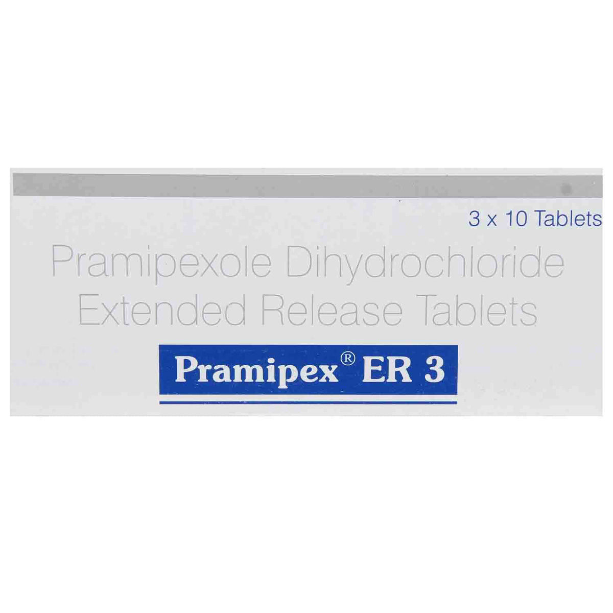 PRAMIPEX ER 3MG TABLET | Uses, Side Effects, Price | Apollo Pharmacy