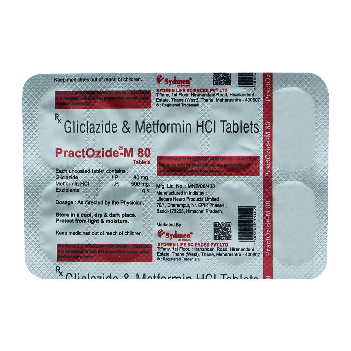 Practozide-M 80 Tablet 10's Price, Uses, Side Effects, Composition ...