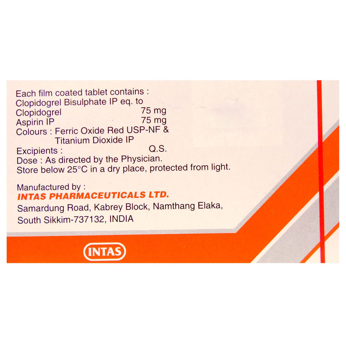 Preva-AS 75 Tablet 15's Price, Uses, Side Effects, Composition - Apollo ...