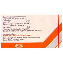 Preva-AS 75 Tablet | Uses, Side Effects, Price | Apollo Pharmacy