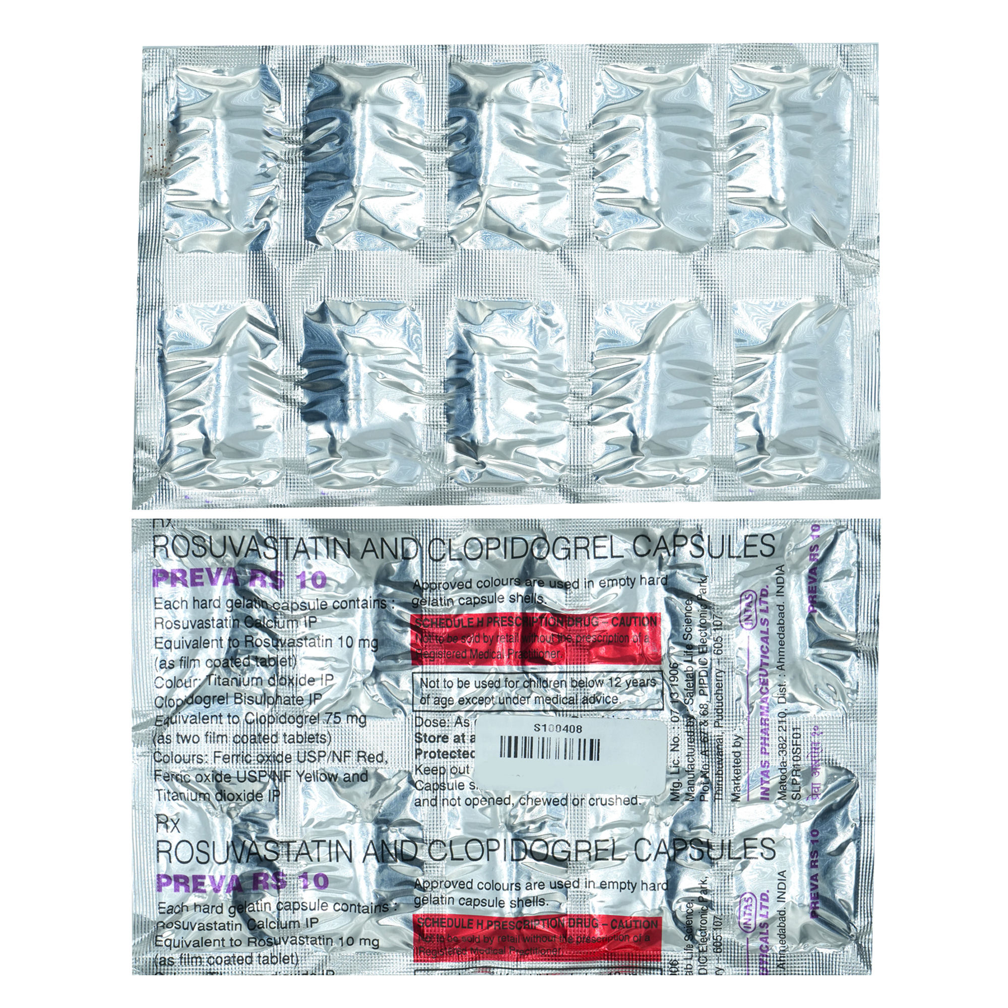 Preva RS 10 Capsule | Uses, Side Effects, Price | Apollo Pharmacy