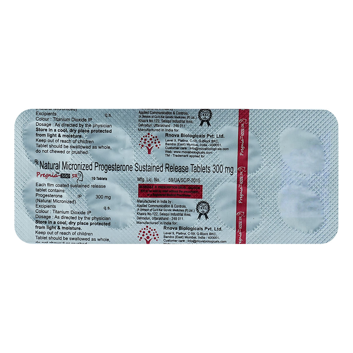 Prolutax 300Mg Sr Tablet 10'S Price, Uses, Side Effects, Composition ...